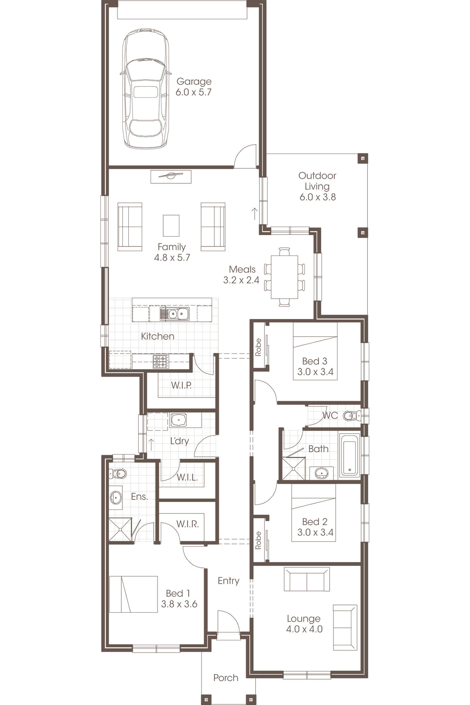 Rear Loaded House Plans And Designs New Zealand